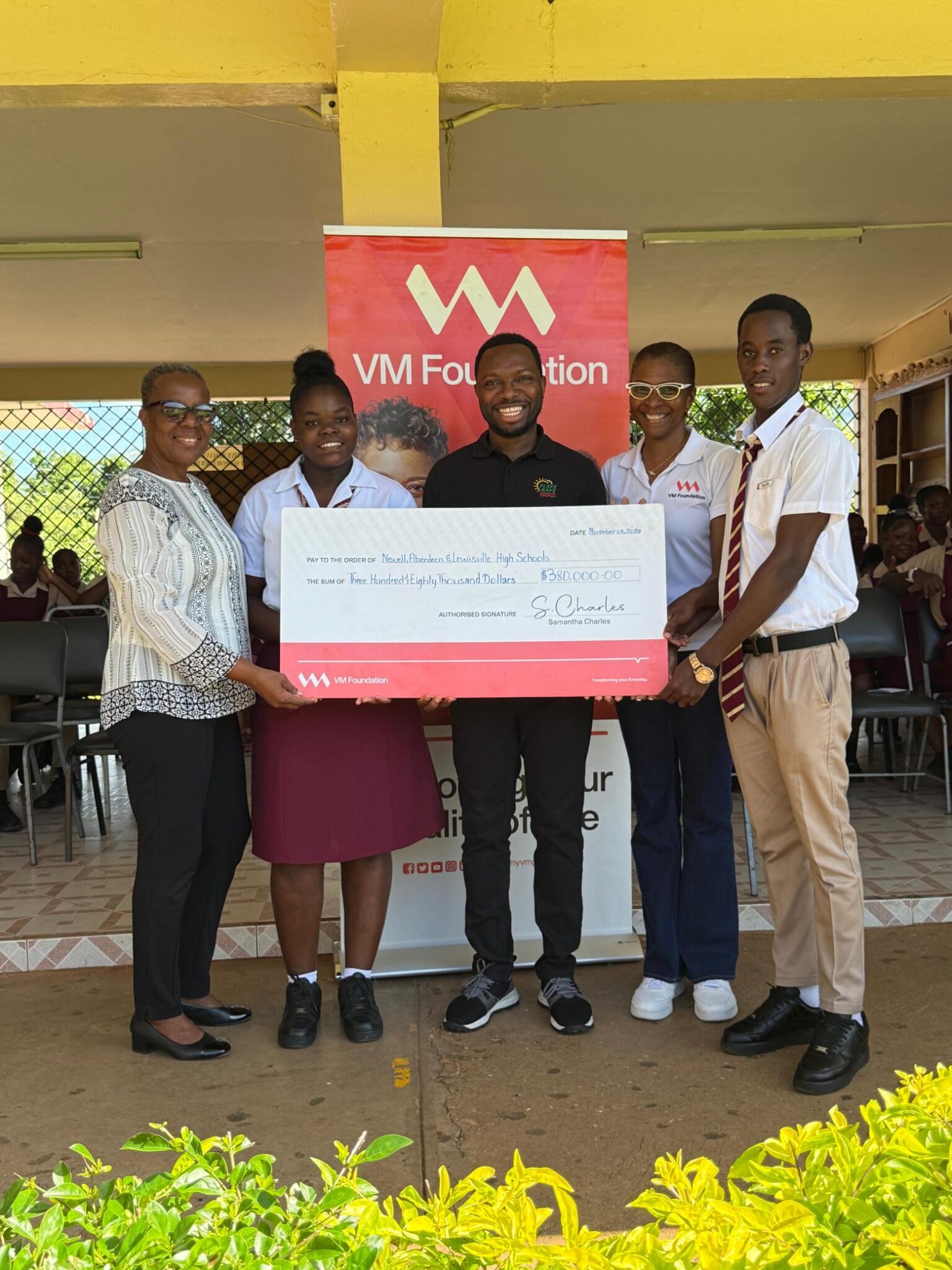 VM Foundation Partners with UK-based Flake Bake to Increase Water Storage for Rural Students ...